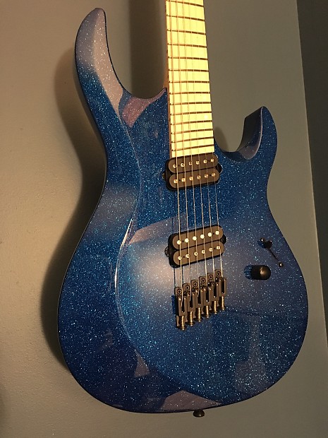 Kiesel Aries AM6 2017 Sapphire blue Silver Metallic Flake | Reverb