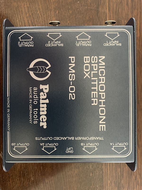 Palmer PMS-02 Microphone Splitter Box | Reverb