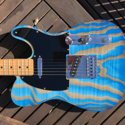 RARE Fender Telecaster Blue Swirl 2013 Special Edition w/HSC | Reverb