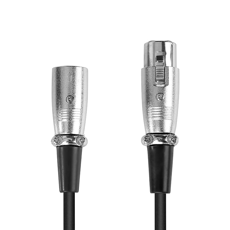 Xlr To Xlr Microphone Adapter Cable 3 Pin Male To Xlr 3 Pin | Reverb