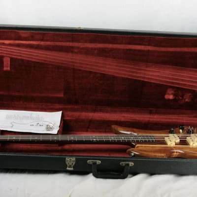 c. 1981 BC Rich USA Mockingbird KOA Bass w/ Original Case! | Reverb