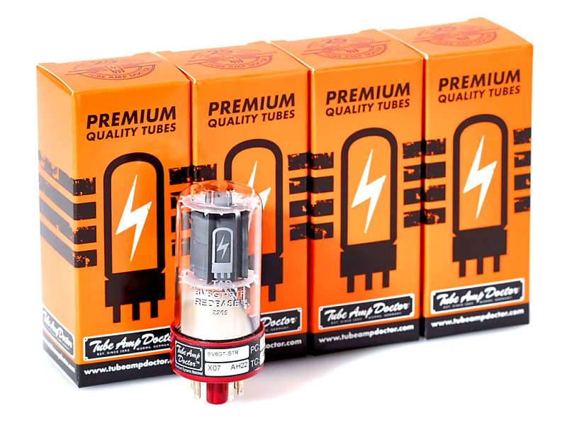TAD 6V6GT-STR 6V6GT REDBASE PREMIUM MATCHED QUAD RT834 VACUUM | Reverb