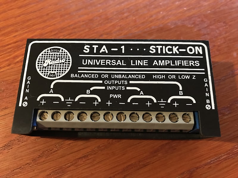RDL (Radio Design Labs) STA-1 Universal Line Amplifier | Reverb