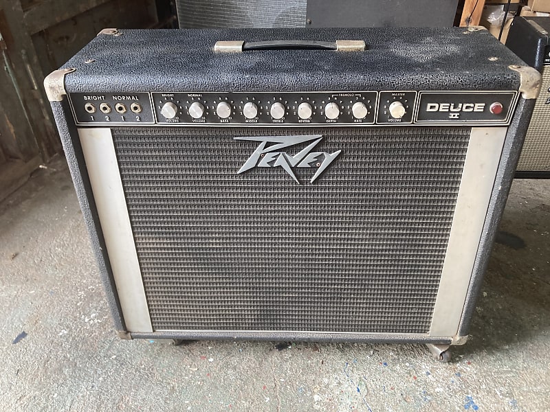 Peavey Deuce II 100-Watt 2x12" Guitar Combo 1975 - Black | Reverb