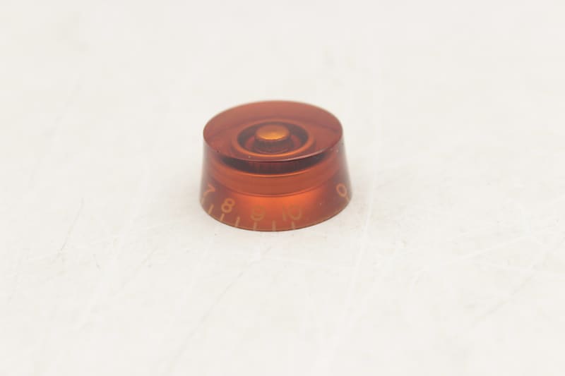 Amber LP Style Guitar Speed Knobs - free shipping on more | Reverb