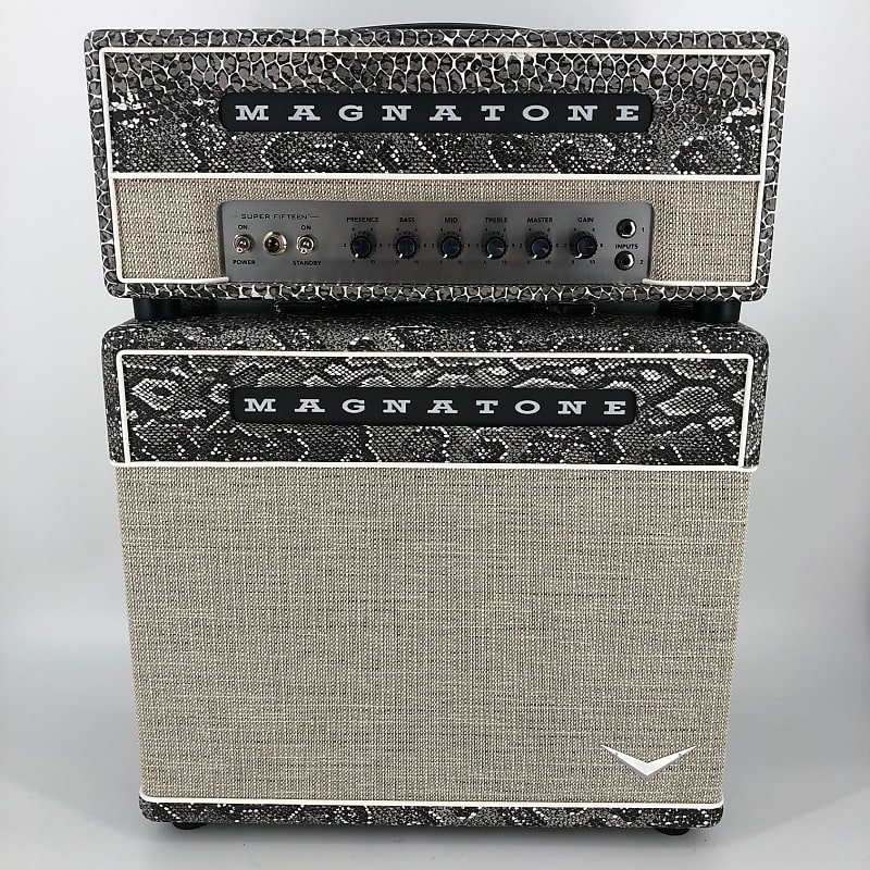 Magnatone Super Fifteen Head & Cabinet - Python | Reverb Australia
