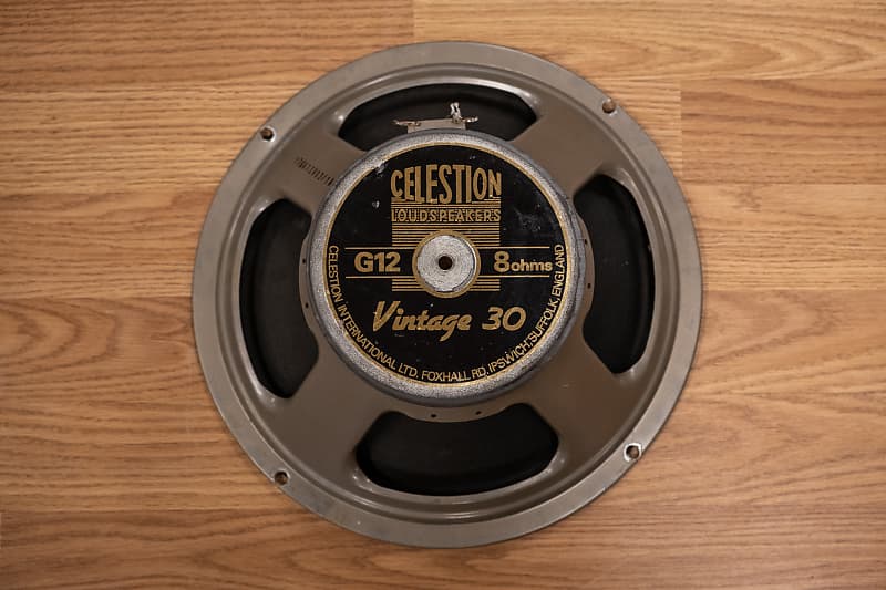Celestion 12" Vintage 30 8 ohm 60W Guitar Speaker (Very Good) | Reverb