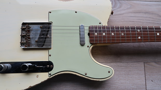 Fender Telecaster '61 -'64 Mint Green Celluloid Aged / relic | Reverb