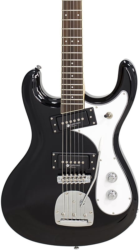 Eastwood Sidejack Pro DLX Jet Black | Reverb