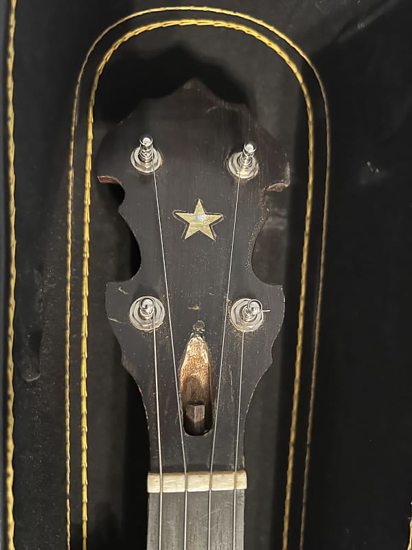 Star Banjo in good shape heavy resonator | Reverb