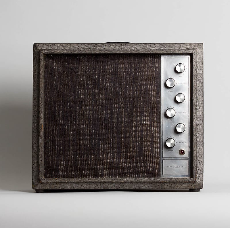 Silvertone Model 1482 Tube Amplifier, made by Danelectro | Reverb