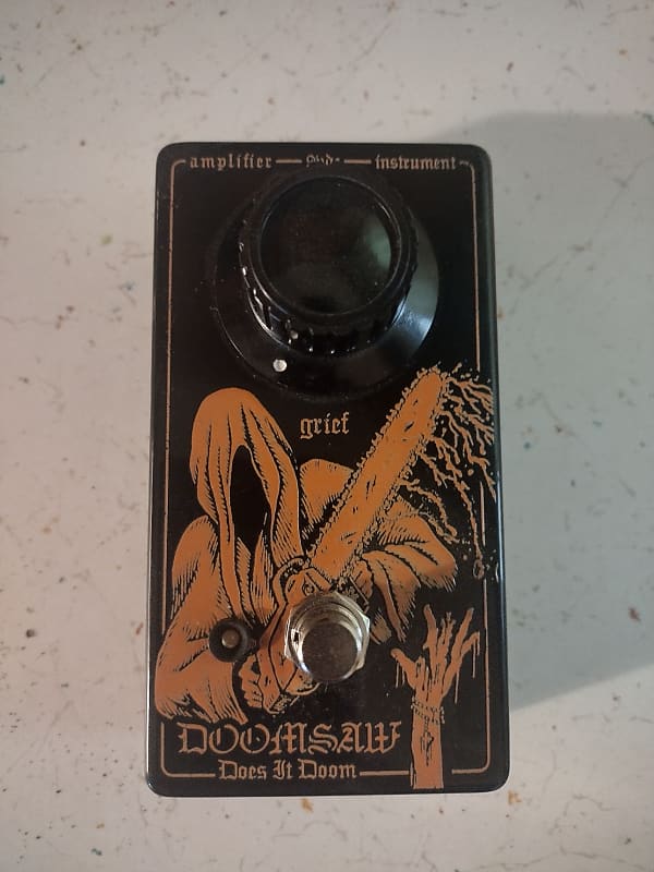 Does It Doom Doomsaw Distortion Pedal 2022 Black And Orange | Reverb