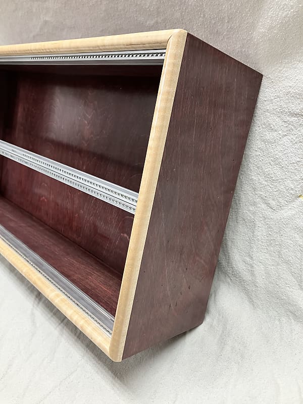 Custom Modular Synth Case #11 Birch Ply Maroon Distressed | Reverb