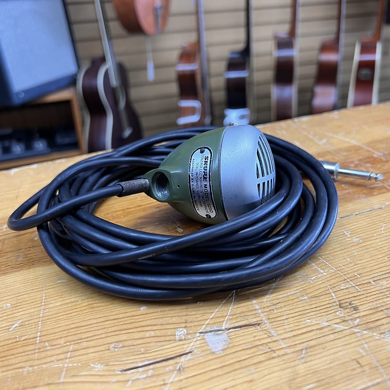 Shure 520D Green Bullet Dual-Impedance Controlled Magnetic | Reverb