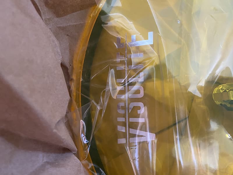 Pintech Visulite 13 inch Hi Hat NiB Yellow | Reverb