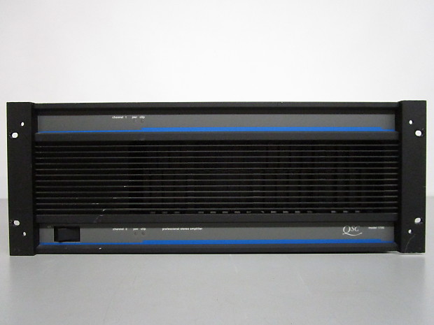 QSC 1700 Stereo/ Bridge Power Amplifier, 500W/ 4 Ohms Per | Reverb