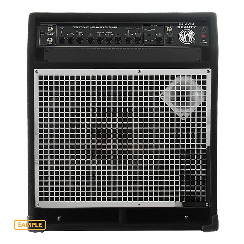 SWR Black Beauty 1x15" with Tweeter 350W Bass Combo Amplifier | Reverb