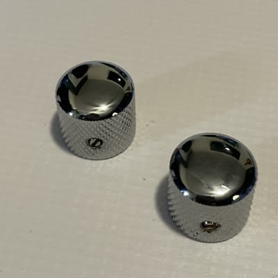 2000's Japan Jackson Dinky Guitar Chrome Dome Metal Volume | Reverb