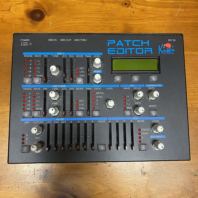 Kiwi Technics Patch Editor PE (Rare / Out of Production) | Reverb