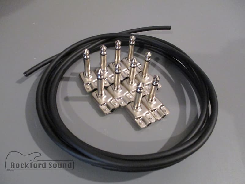 Patch Cable Parts Kit, Right-Right, Nickel – Mogami & | Reverb
