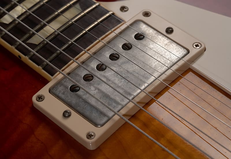 Vintage Spec '59 PAF "Black Tip" Humbucker Pole Pieces Aged | Reverb