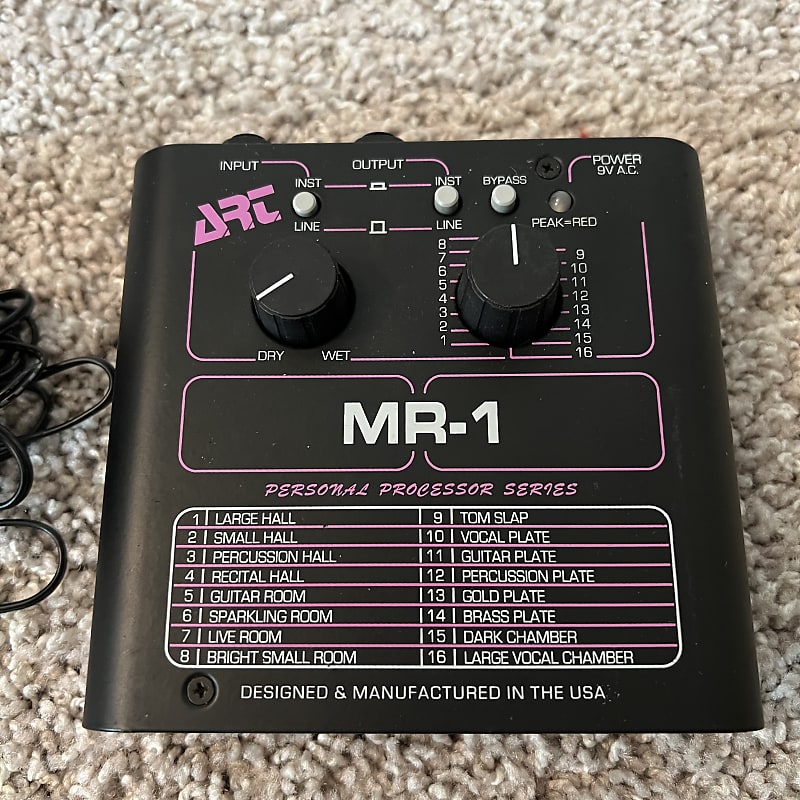 ART MR-1 Personal Reverb Unit - LISTEN NOW | Reverb