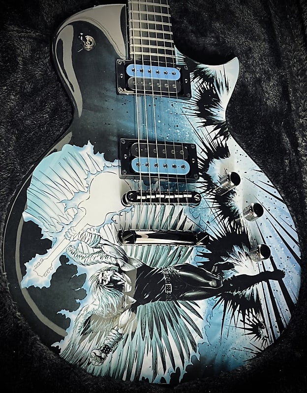 Edwards LTD ED. Eternal Descent Sirian EC 2012 - Blue Sirian | Reverb
