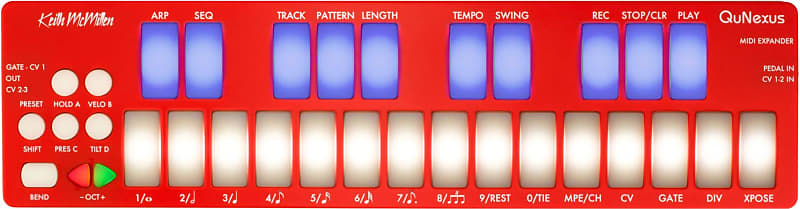 Keith McMillen Instruments QuNexus 25-Key MIDI Controller | Reverb