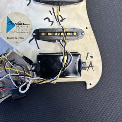 Chandler Loaded Stratocaster Pickguard | Reverb