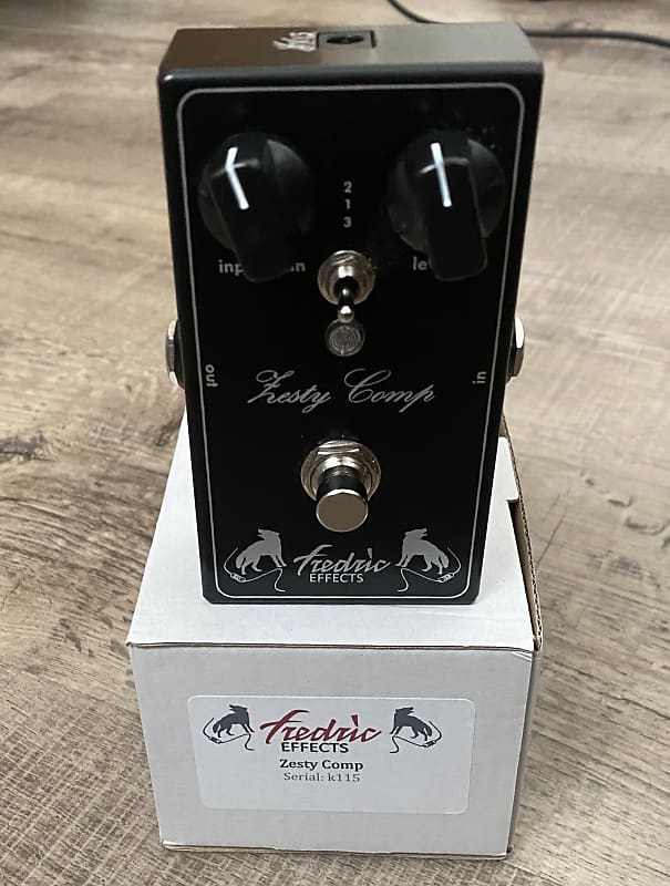 Fredric Effects Zesty Comp 2015 Black | Reverb