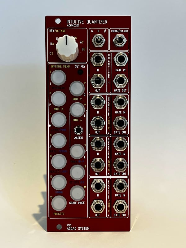 ADDAC 207 Intuitive Quantizer Red | Reverb