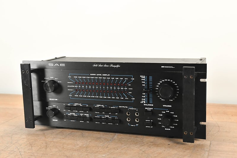 SAE 2100L Solid State Stereo Preamplifier CG003ZD | Reverb