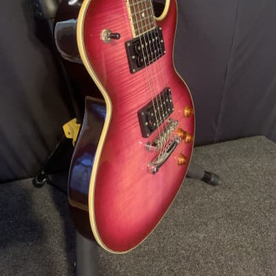 Legator Helio SC-200 Pink Purple Electric Guitar w/ JB/59 | Reverb