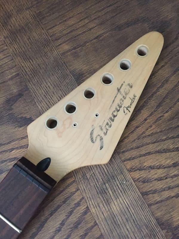Fender starcaster Arrowhead neck with TUSQ nut - Rosewood | Reverb