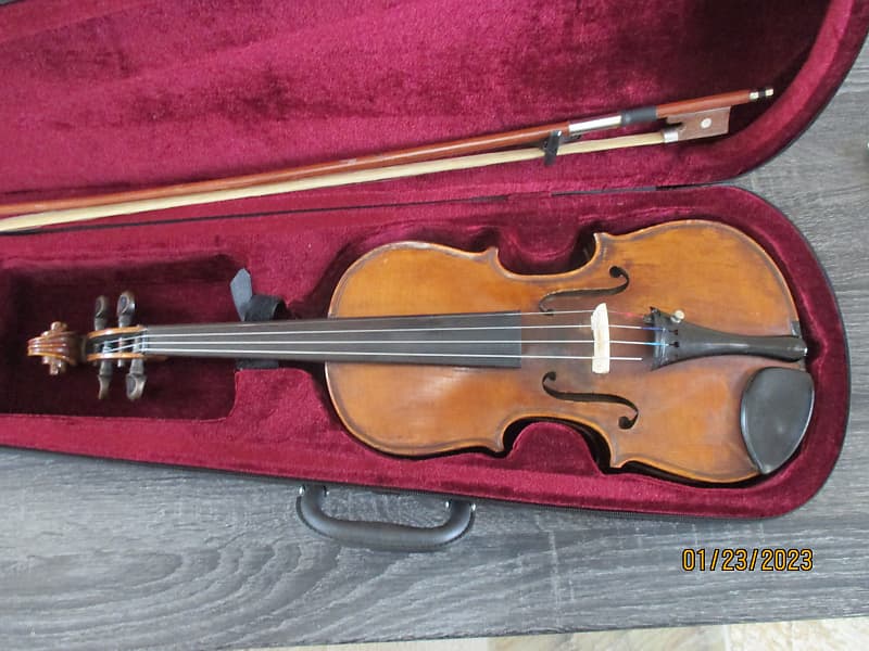 3/4 size violin. Made in Germany. with case and bow | Reverb