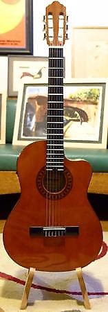 Ashland Crafter Acoustic-Electric Classical Guitar | Reverb