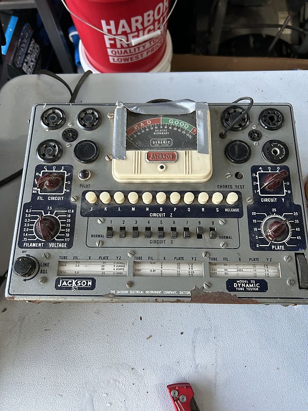 Jackson 715 Dynamic Tube Tester - Silver | Reverb