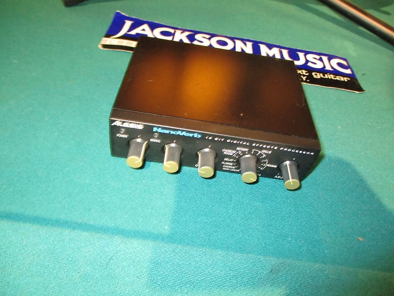 Alesis Nano Verb 18 Bit Digital Effects Processor With Ac. | Reverb