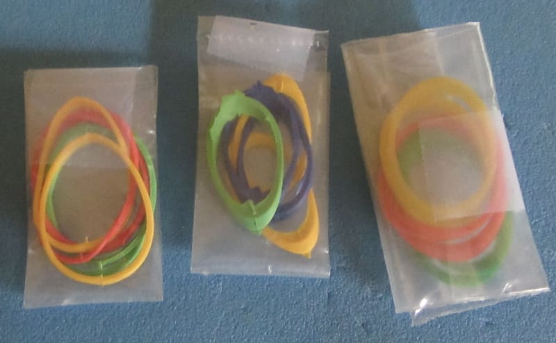 Lot of 3 packs Color coding bands | Reverb