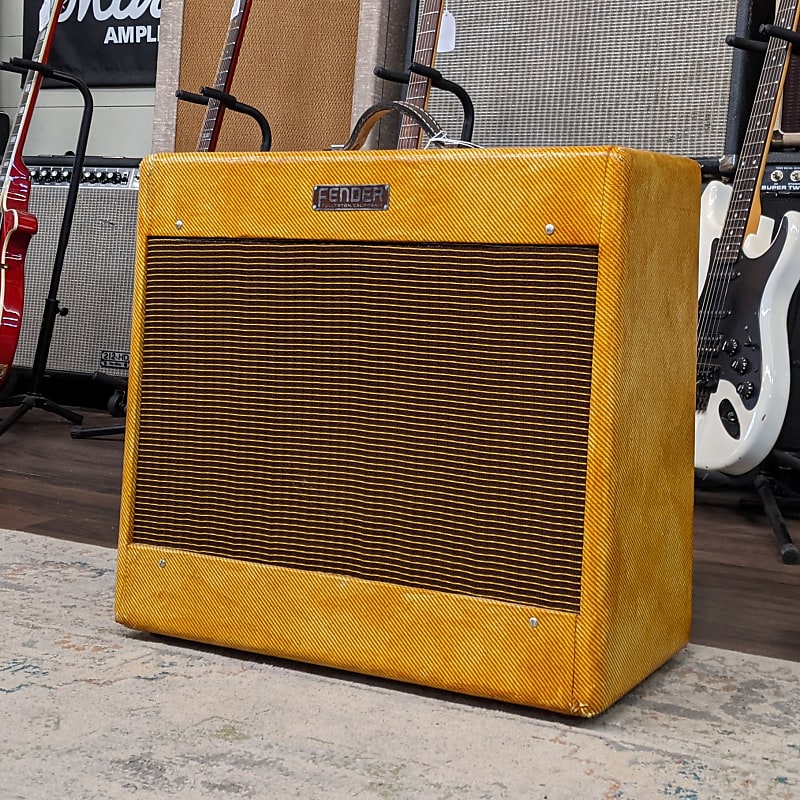 Fender Wide Panel Pro Amp 5C5 - Lacquered Tweed - 1953 | Reverb