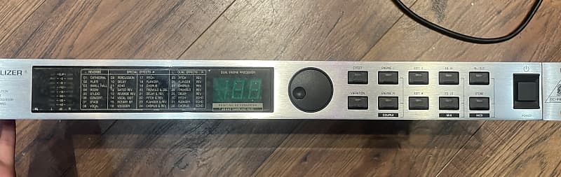 Behringer Virtualizer Pro Dual Engine Digital Effects | Reverb