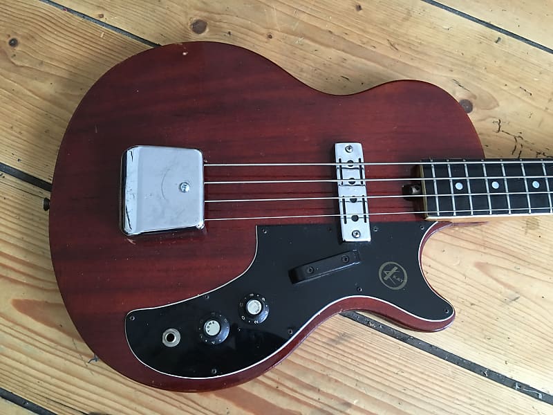 Kay K-2B Electric Bass Guitar Taiwan 1970s Short Scale | Reverb España