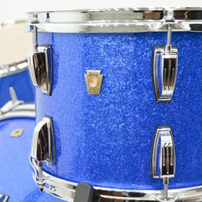 Ludwig Classic Maple 3pc Drum Kit - "Blue Sparkle" | Reverb
