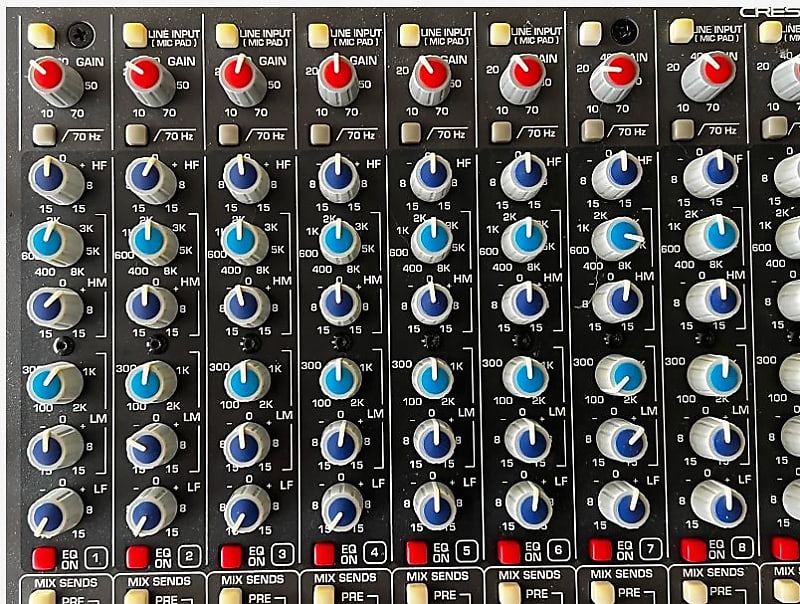 Crest Audio X-Rack X 20RM In-Ear Monitor Mixer FULLY TESTED | Reverb