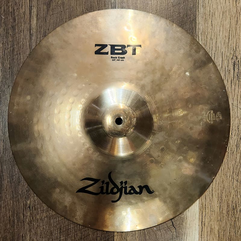 Zildjian ZBT 16-Inch/40 cm Brilliant Finish Rock Crash Cymbal | Reverb