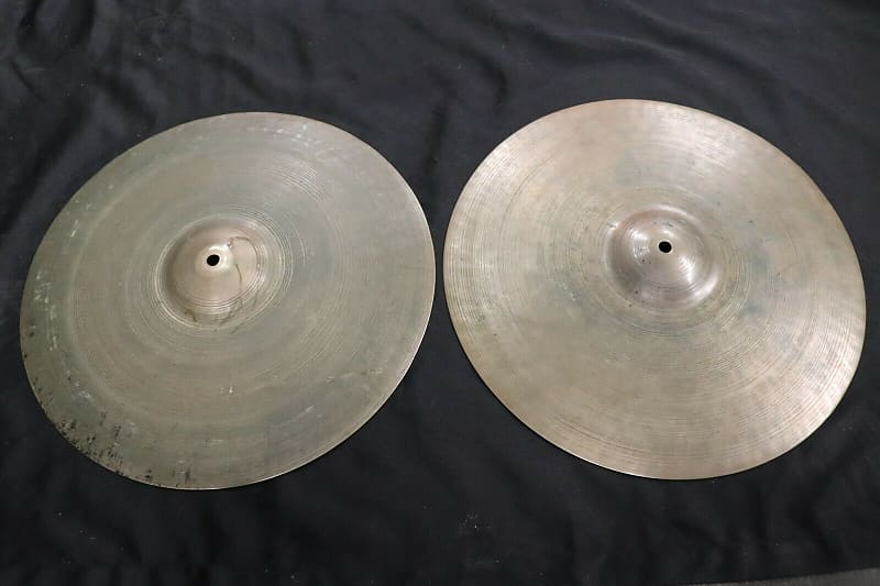 Zildjian 15" Band Cymbal Pair Trans Stamp 1,463g/1,470g | Reverb