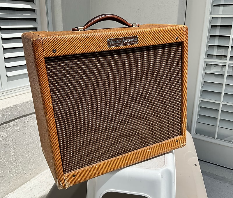 Fender 1960 Harvard 5F10 amplifier original *video* | Reverb