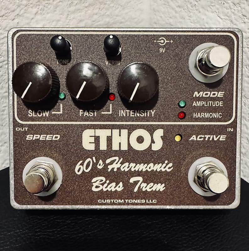 Custom Tones Ethos Guitar FX 60’s Harmonic / Bias Tremolo | Reverb