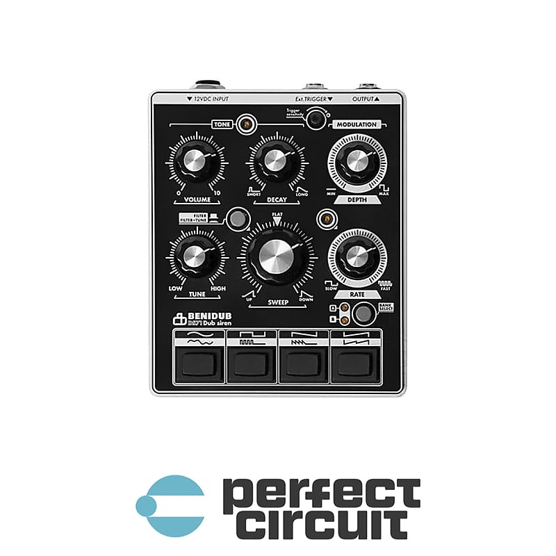 Benidub DS71 Dub Siren Desktop Synthesizer [DEMO] | Reverb