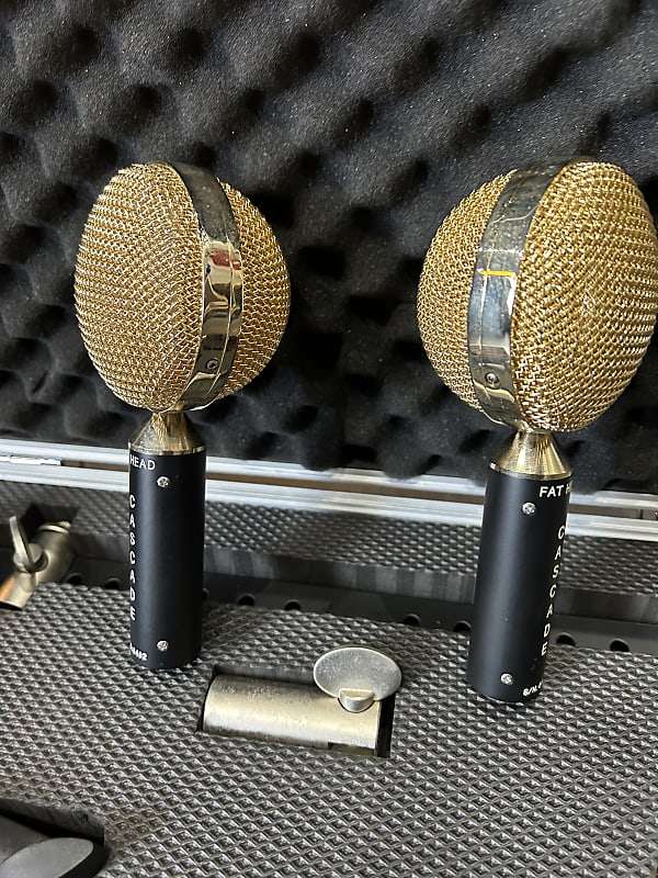 Used Cascade Fat Head Stereo pair ribbon mic set | Reverb